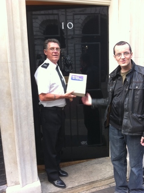 Autism Campaigner Kevin Healey hands over thousands of names today to ...